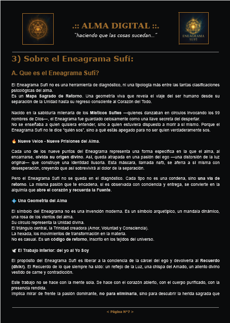 Eneagrama Sufi - Alma Digital